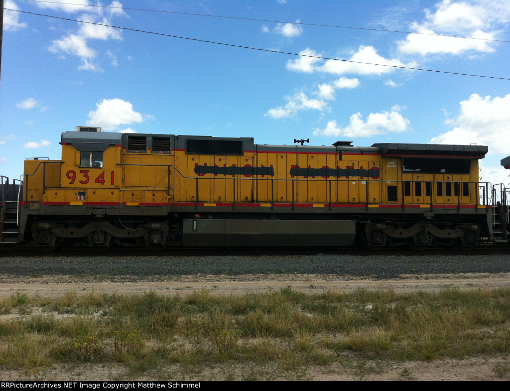 Former Union Pacific C40-8 #9341
